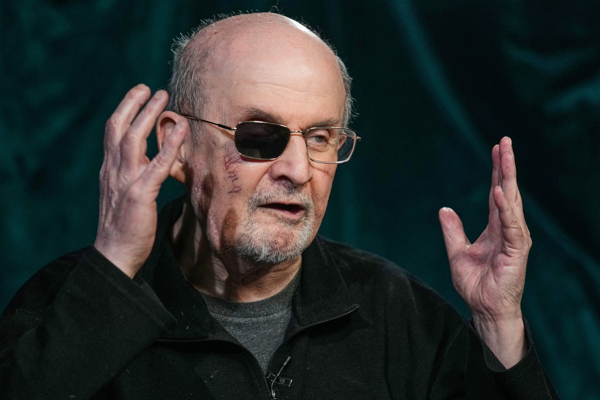 Renowned author Salman Rushdie is speaking in Houston. Only ticket ...