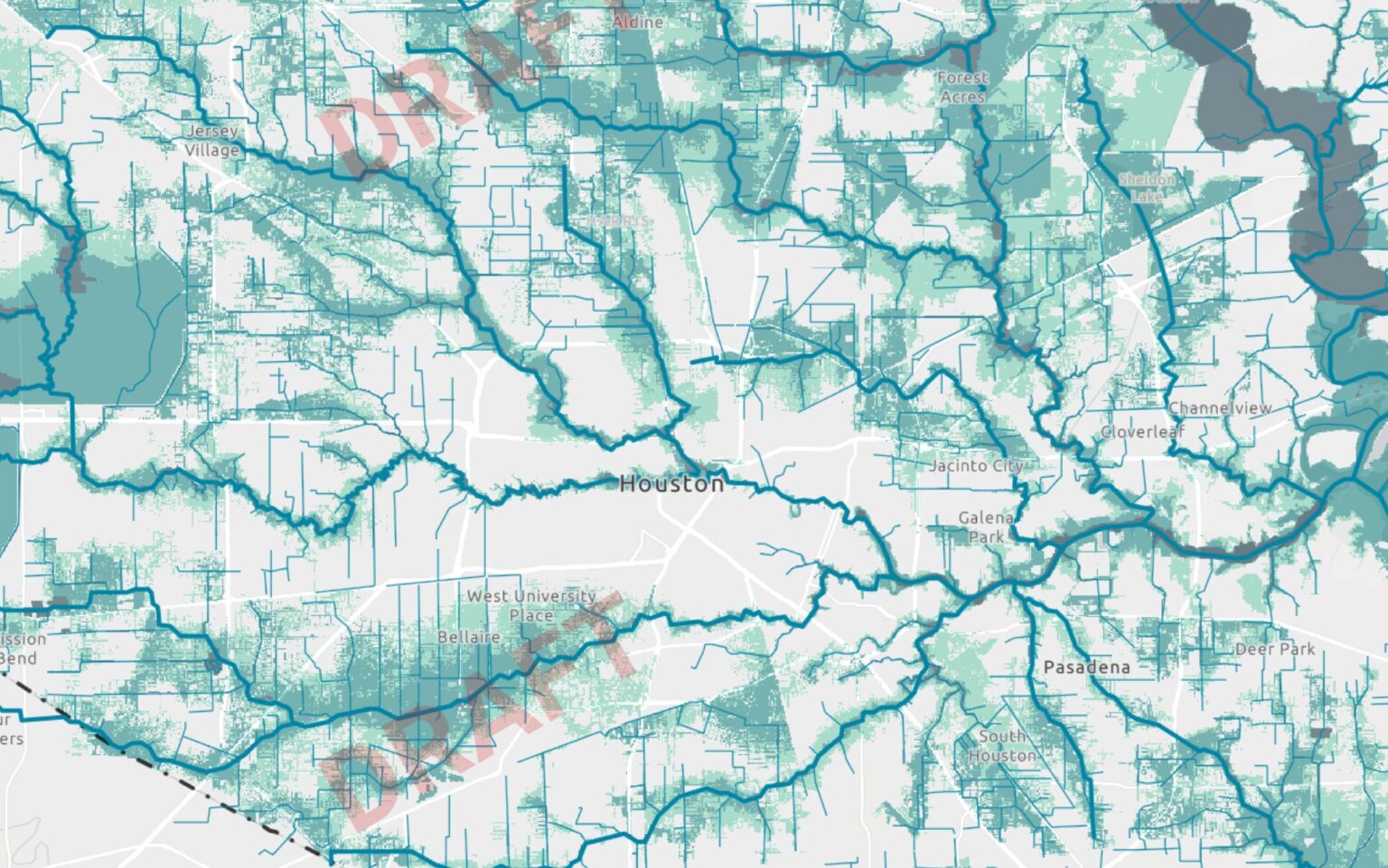 Harris County residents can view their potential new flood risk under ...