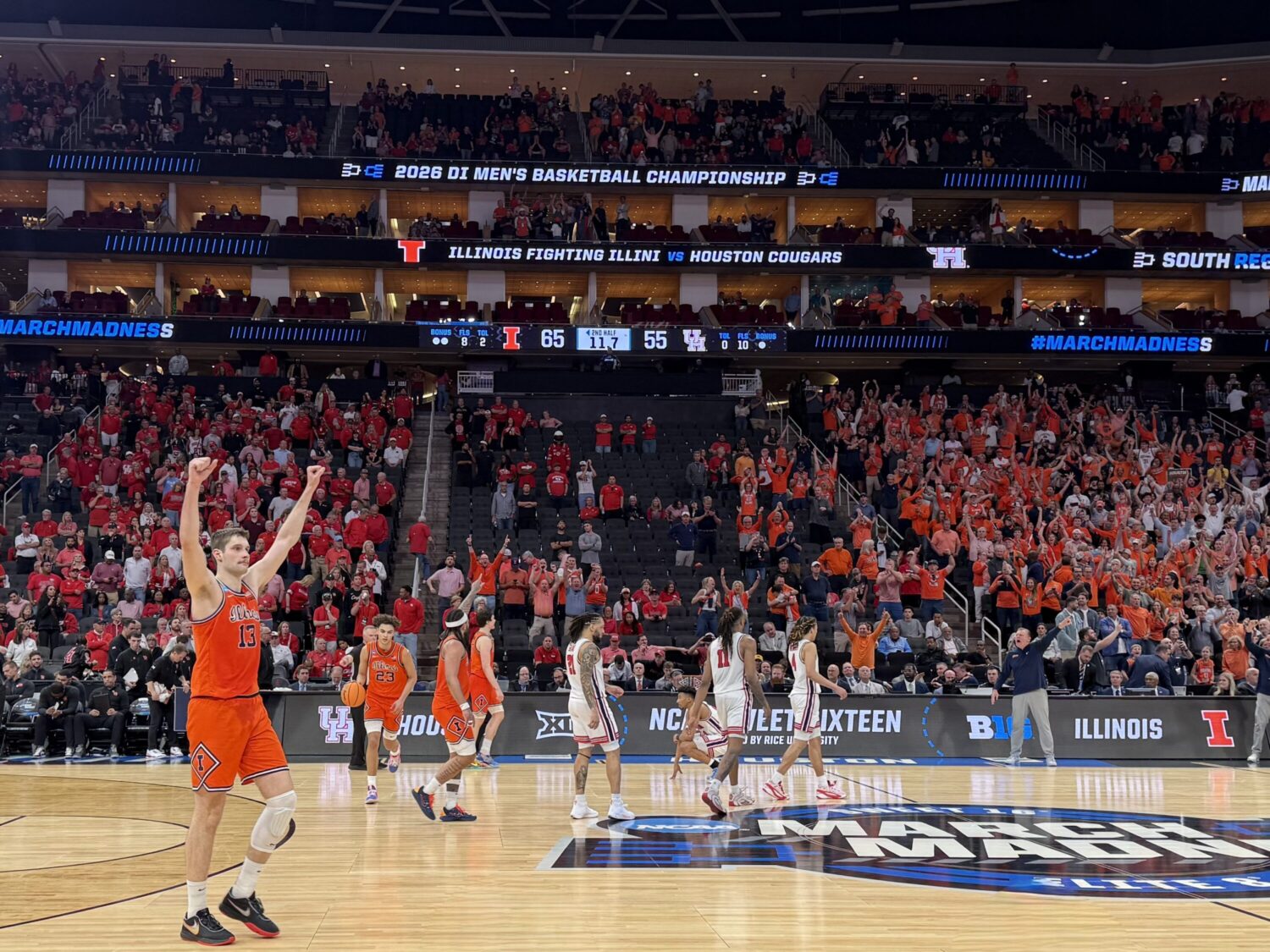University of Houston crashes out on road to the Final Four in hometown ...
