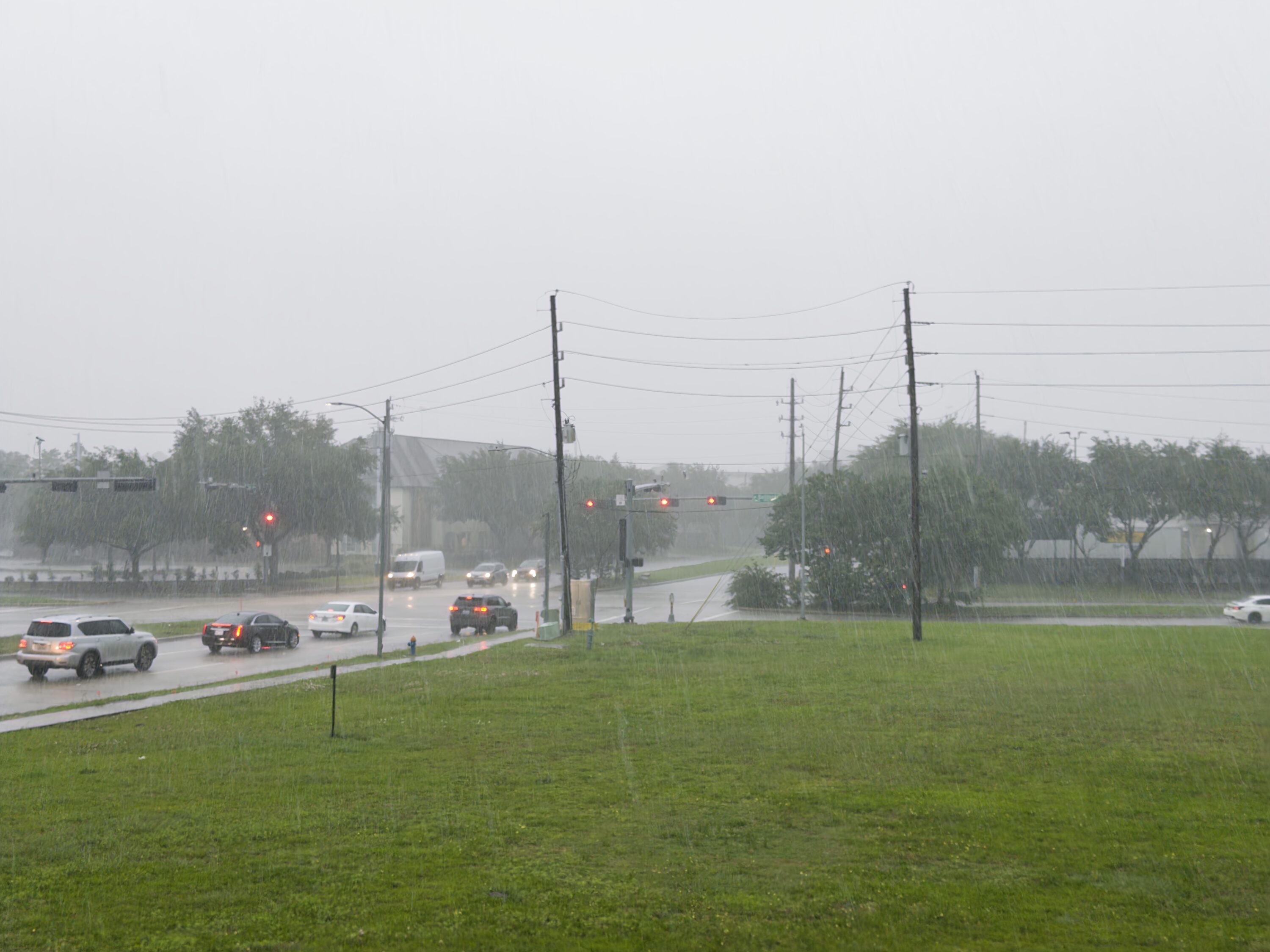 Rain drenches Houston area as weather service warns of potential ...