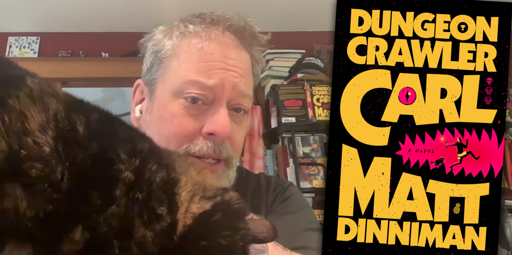 It fits: ‘Dungeon Crawler Carl’ author gets overshadowed by his cat ...