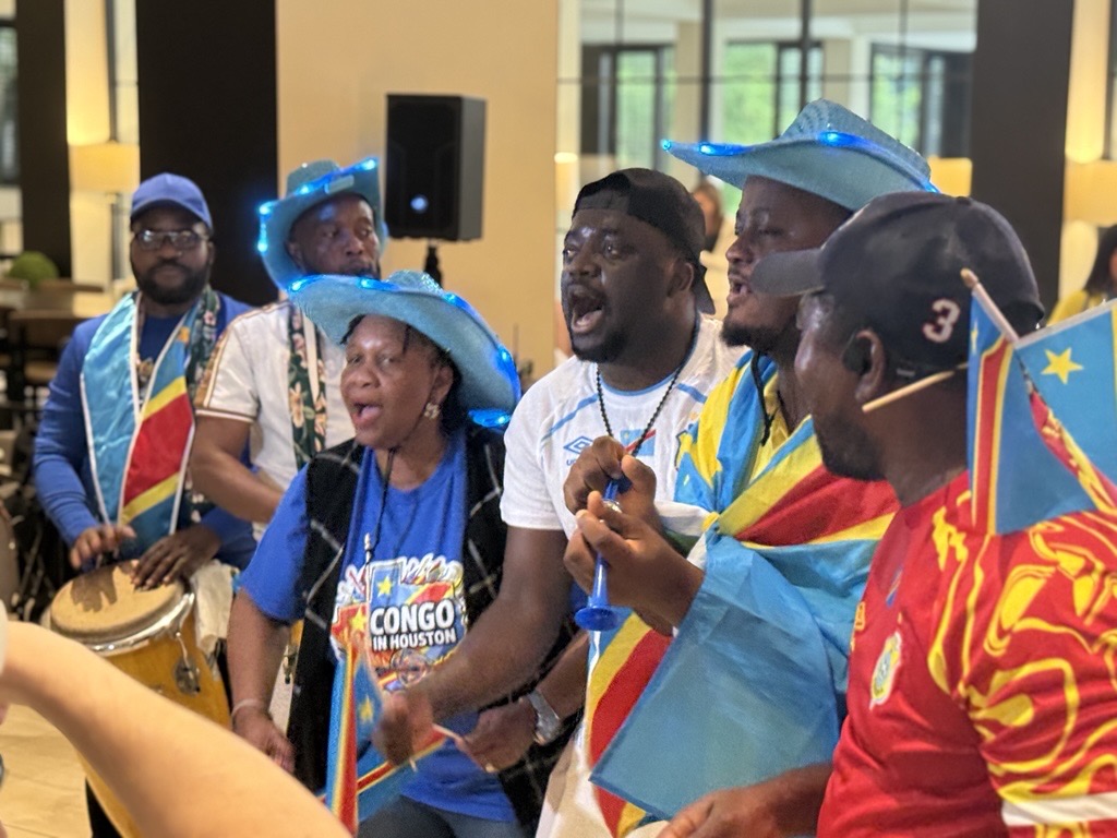 Congo’s soccer team arrives in Houston, where the Texas heat impacted a ...